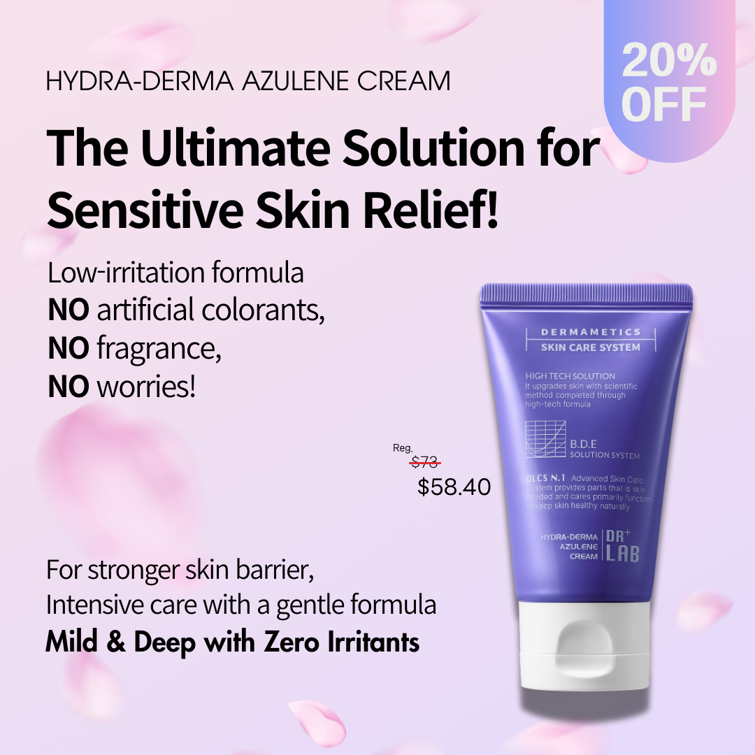 Why Choose DR+LAB Hydra-Derma Azulene Cream? – Dr+Lab Cos-Medi-Skin