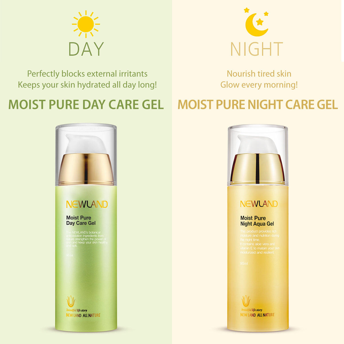 Moist Pure Night Aqua Gel – Dr+Lab Cos-Medi-Skin